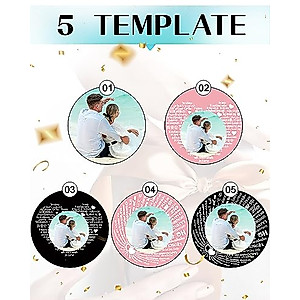 SUPHELPU Custom Bracelets with Picture inside, Customized Projection Bracelets with Personalized Photo, Anniversary Memorial Gifts for Women/Men/Family/Couple/Friend/Dog/Cat