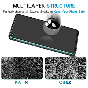 KATIN [2-Pack] Screen Protector For OnePlus Nord N20 5G [Not Fit for Nord N200 5G] Tempered Glass, Anti Scratch, 9H Hardness, Case Friendly