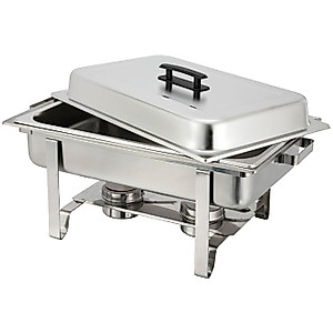 Winco C-3080B BuffetEquipment, 8 Quart, Silver