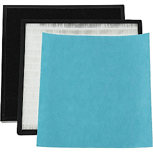 ORANSI Replacement Filter Pack for Max Air Purifiers, 1 Pre-Filter, 1 v-HEPA Air Filter, 1 Activated Carbon Filter, Replace Every 12 Months