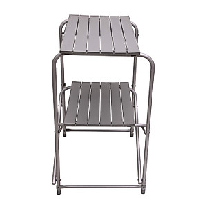 ALPS Mountaineering Utility Table, One Size, Silver