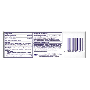 Crest 3D White Brilliance Toothpaste, Vibrant Peppermint 4.1 oz (Pack of 6)