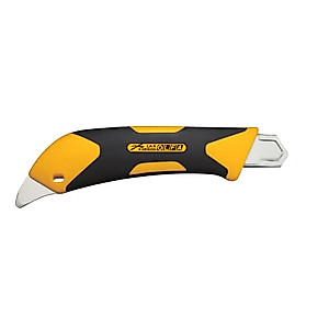OLFA 18mm Heavy-Duty Utility Knife (LA-X) - Multi-Purpose No-Slip Grip Utility Knife w/ Reinforced Fiberglass Handle & Snap-Off Blade, Replacement Blades: Any OLFA 18mm Blade