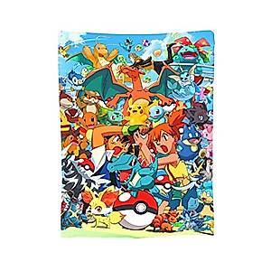 Aadisha Flannel Blanket for Beding Cozy Plush Throw Blanket Lightweight Decorative Blanket Air Conditioner Blanket for Couch Sofa Chair Office Travelling Camping 40"X30"Style-1