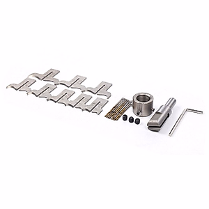 Gdrasuya10 Ring Drill Bit Set, 8PCS Toy Wheel Cutter for High Revolutions Drill Press Round Beads Blade