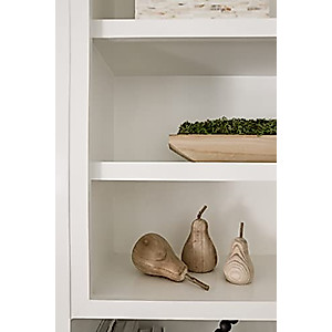 Mud Pie Preserved Moss Paulownia Tray, Natural, 5 3/4" x 25 3/4"