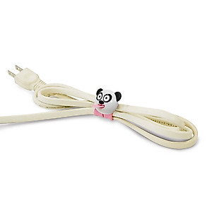 MSC International 38100 Joie Panda Bag Ties, Silicone, Set of 3, Bar Ties, Panda