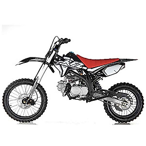 OPA 125cc Dirt Bike Pit Bike Adults Dirtbikes Pitbikes 125 Dirt Pit Bike (Black)