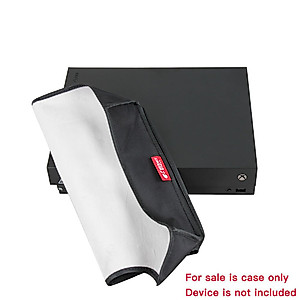 Hermitshell Dust Proof Cover with Soft Velvet Lining for Xbox One X 1TB Console (Black)