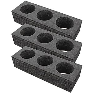 Cabilock 3pcs Milk Tea Drink Cup Holder soda Cup Holder take Out Cup Holder Chinese Takeout containers Tool Tray Coffee Accessories Beverage Takeout Holder Drinks French Fries Pearl Cotton