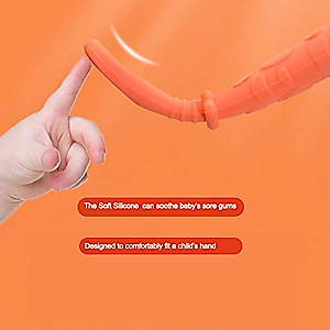 PandaEar Baby Spoon Set (4 Pack)|BPA Free Stage One Silicone Self Feeding Utensil| Baby Led Weaning|Teething Friendly|Kids Toddlers 3-36 Months+