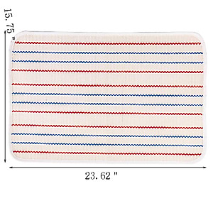 Kghios Montessori Wood Small Movable Alphabet with Box and Large Mat Preschool Spelling Learning Language Materials Toys (Red & Blue)