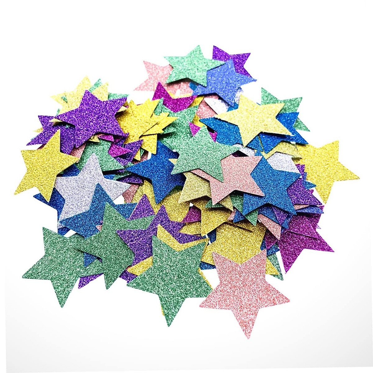 jojofuny 200pcs Decor Party Paper Scrap Tabletop Star Sprinkles Engagement Bridal Painting Confetti Paper Scrap. Diy Paper Scrap Party Supplies Dining Table Scatter Baby Mini