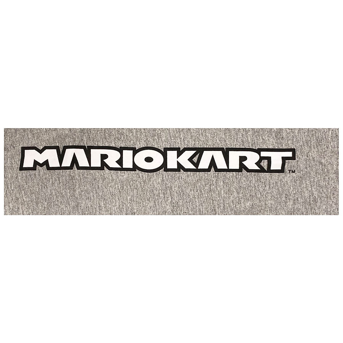 Isaac Morris Mariokart Big Boys Long Sleeve Tee, Grey 10-12 Years