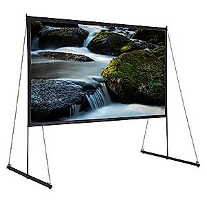 Instahibit 150" 16:9 HD Detachable Projector Screen Portable Fast Folding Outdoor Movie Theater Camping Stand Carry Bag