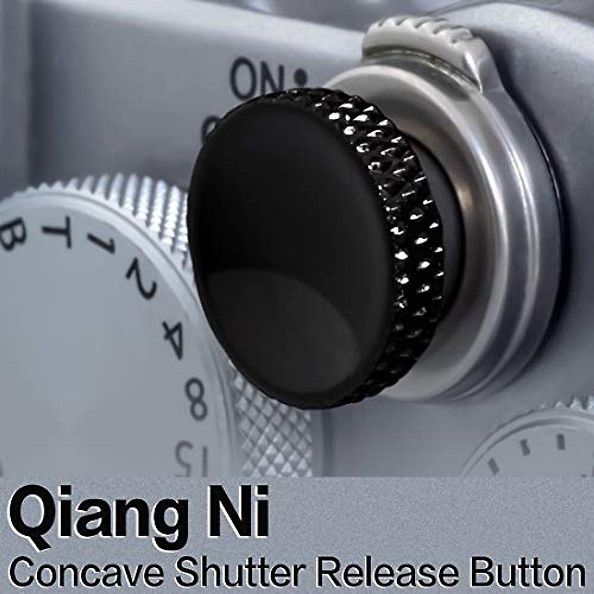 Soft Shutter Release Button (2 Pack/Black) high-end Pure Copper Camera Shutter Button