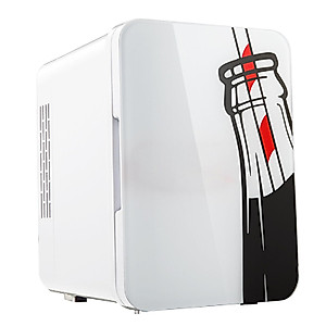 Tnfeeon Mini Fridge, Portable Thermoelectric Cooler and Warmer Refrigerators for Father's Day Gift Skincare Beverage Food Home Office and Car Snacks Lunch Drinks Cosmetics