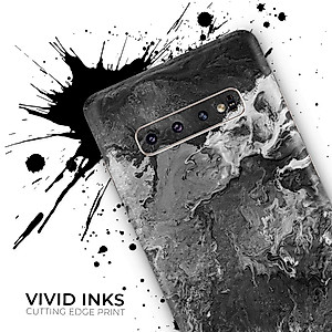 DesignSkinz Liquid Abstract Paint V56 Protective Vinyl Decal Wrap Skin Cover Compatible with The Samsung Galaxy S20 (Screen Trim & Back Glass Skin)