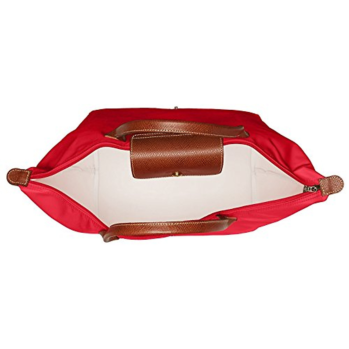 Longchamp Women's Le Pliage Medium Handbag, Red Garance