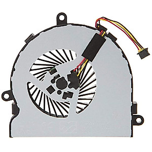 MMOBIEL Laptop CPU Cooling Fan 4 Pin 4 Wire Replacement for HP 250 G4 255 G4 Notebook 15-AC Series DC28000GAR0 XRF-813956-002 Incl (+) Screwdriver