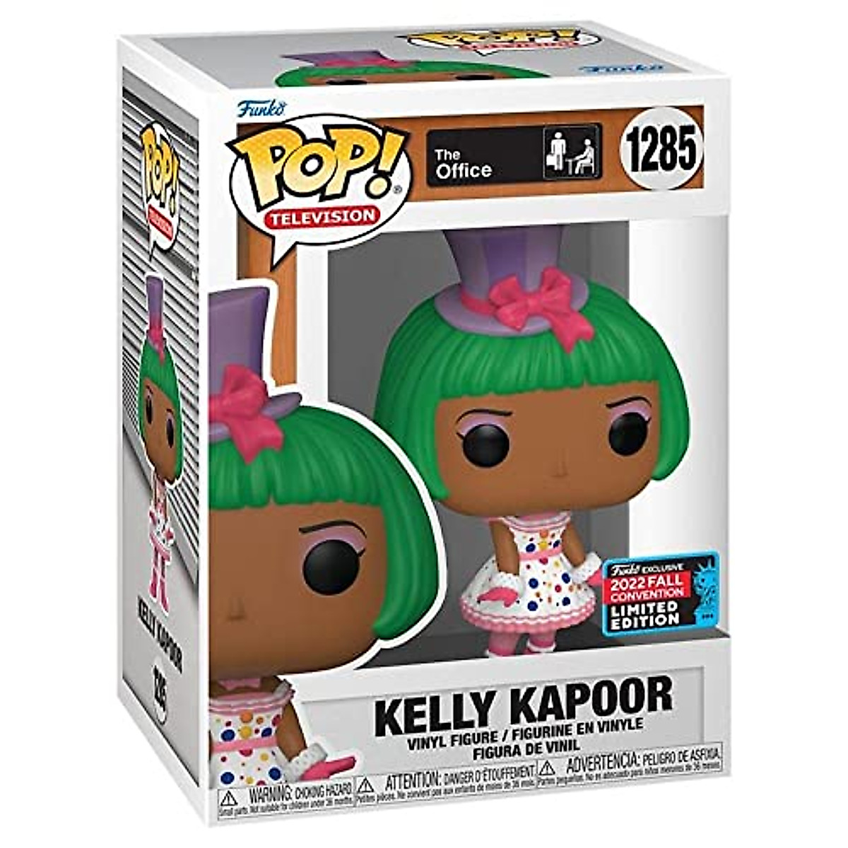 Funko Pop! The Office: Kelly Kapoor #1285 Convention Exclusive + Protector