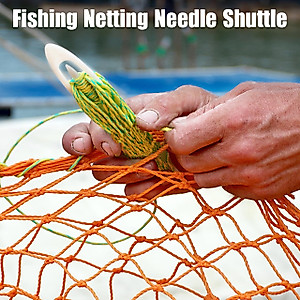 Net Repair Kit Needle - 7PCS Plastic Fishing Netting Needle Shuttles Set Fishing Line Repair Netting Needle Cast Nets for Fishing Size 3 4 5 6 7 8 9