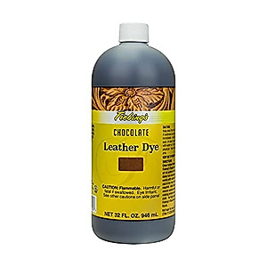 Fiebing's FILDYE30P032Z Leather Dye - Chocolate, 32 oz