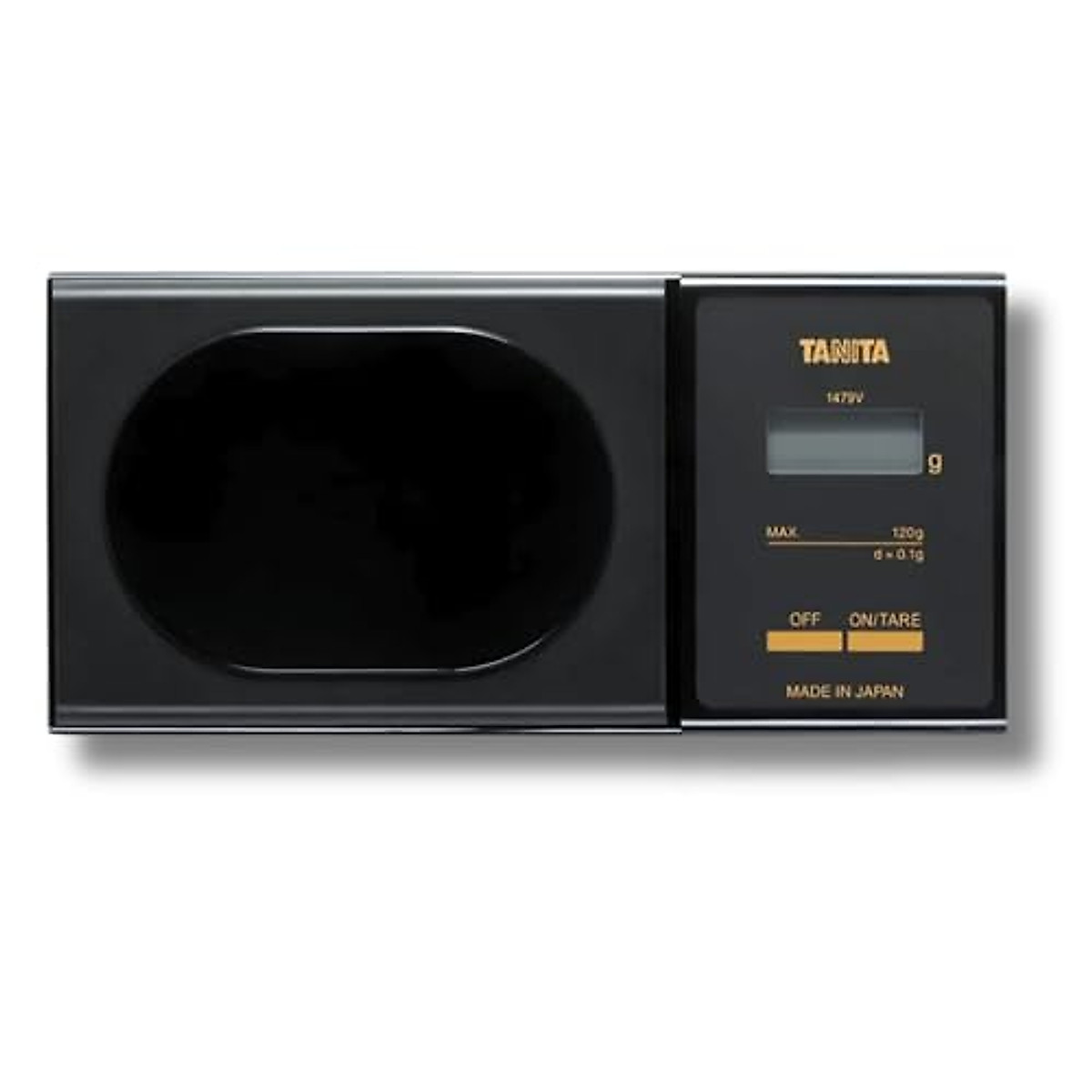Tanita 1479V Professional Digital Mini Scale - Japan Technology - 120 Grams Capacity - Accurate & Reliable Gold Weighing- with Clear 4-Digit LCD, Low Battery Indicator, Energy Saving, Pocket Size