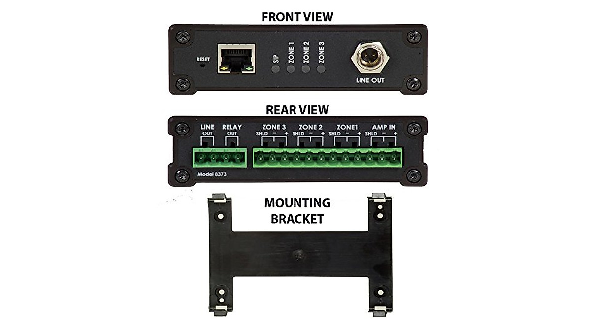 Algo 8373 Zone SIP Paging Adapter - Versatile VoIP Solution