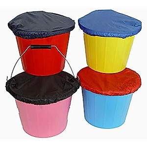 Lincoln Elasticated Stable Bucket Cover One Size Navy