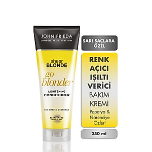 John Frieda Sheer Blonde Go Blonder Lightening Conditioner 8.45 fl oz (250 ml)