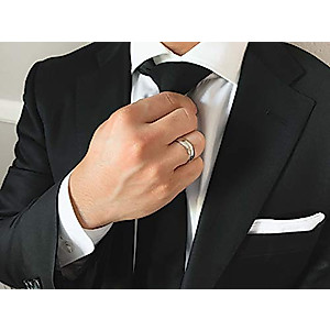 Tioneer Jewelry | Sterling Silver Plain Dome Wedding Band | Wedding Band for Women & Men | Sterling Silver Jewelry, Silver, 5mm, Size 9