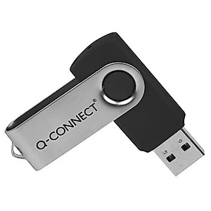 Q-CONNECT 64 GB USB 2.0 Swivel Flash Drive