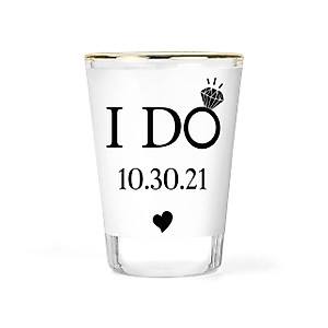 Personalized Wedding Gift for Couple | Bride Groom Gift | I Do and I Do What She Says Gift Set | Just Married Couple | Funny Wedding Gift