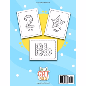 ABC, 123 & Shapes Dot Art: Coloring Book for Kids, Boys and Girls Ages 2-5, Preschool and Kindergarten (Dot Art Coloring For Kids)