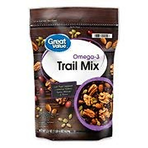 Great Value Omega3 Trail Mix, 22 Oz (Pack of 2)