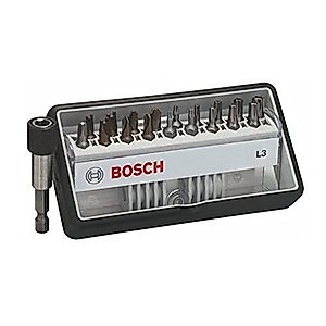Bosch Professional 2607002569 Extra-Hard 18+1pcs Set Th,TW,SP,R2 25mm
