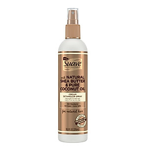 Suave Professional for Natural Hair Detangler Spray Cream 10 oz (Pack of 6)