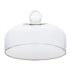 Cake Display Stand Cover 10 inch : Housoutil Cake Dome Cover Glass Cake Dome for Dessert Cheese-Dust- Proof Round Cake Holder Food Tent