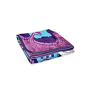 Marvel Spidey and His Amazing Friends Ghost Spider Gwen Throw Blanket - Measures 46 x 60 inches, Kids Bedding Features Gwen Stacy - Fade Resistant Super Soft Fleece (Official Product)