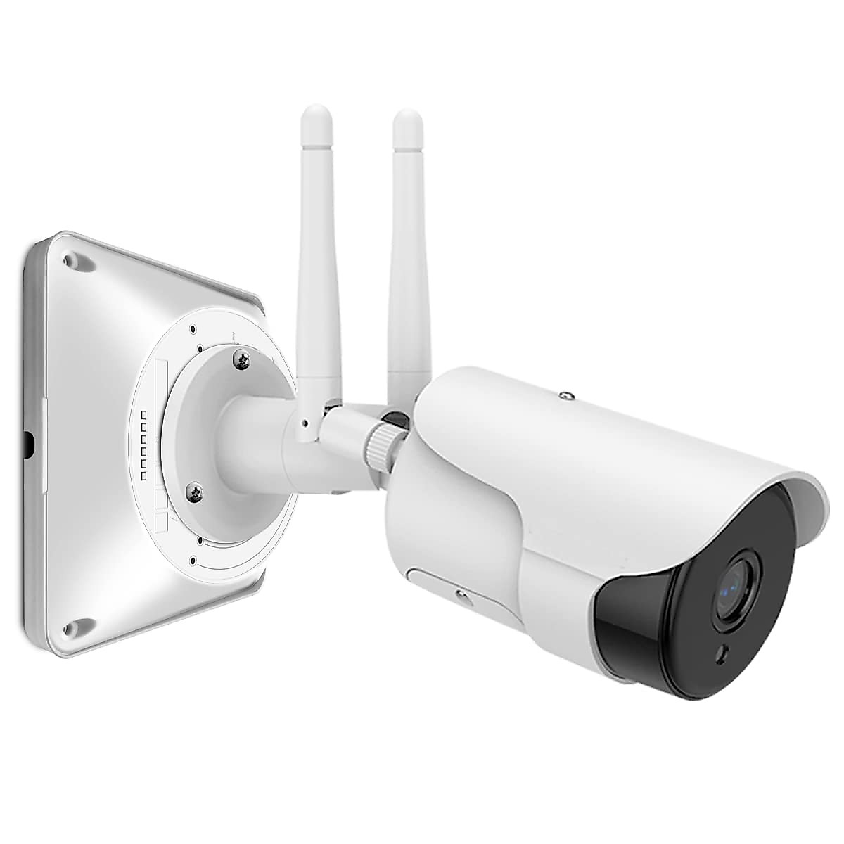 (Universal Camera Junction Box) Security Camera Box, Wall Ceiling Mount Bracket Hide Cable, Outdoor Cable Box Enclosure, Plastic Base Boxes, CCTV Dome Bullet Camera Cover, Bit Waterproof (4 Pack)