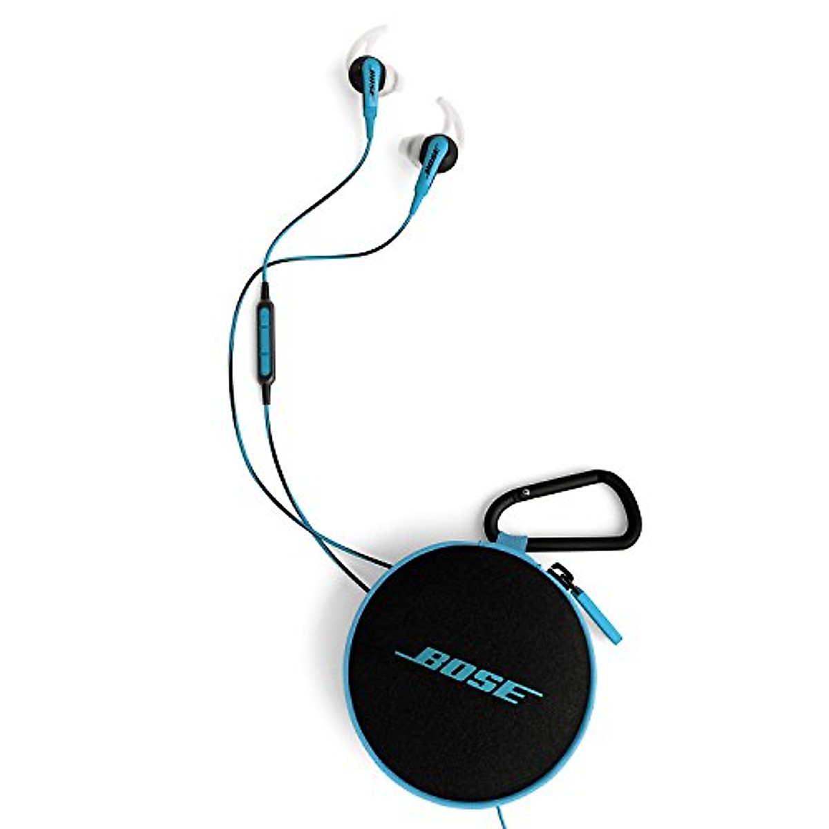 Bose SoundSport In-Ear Headphones for iOS Models, Blue - Wired