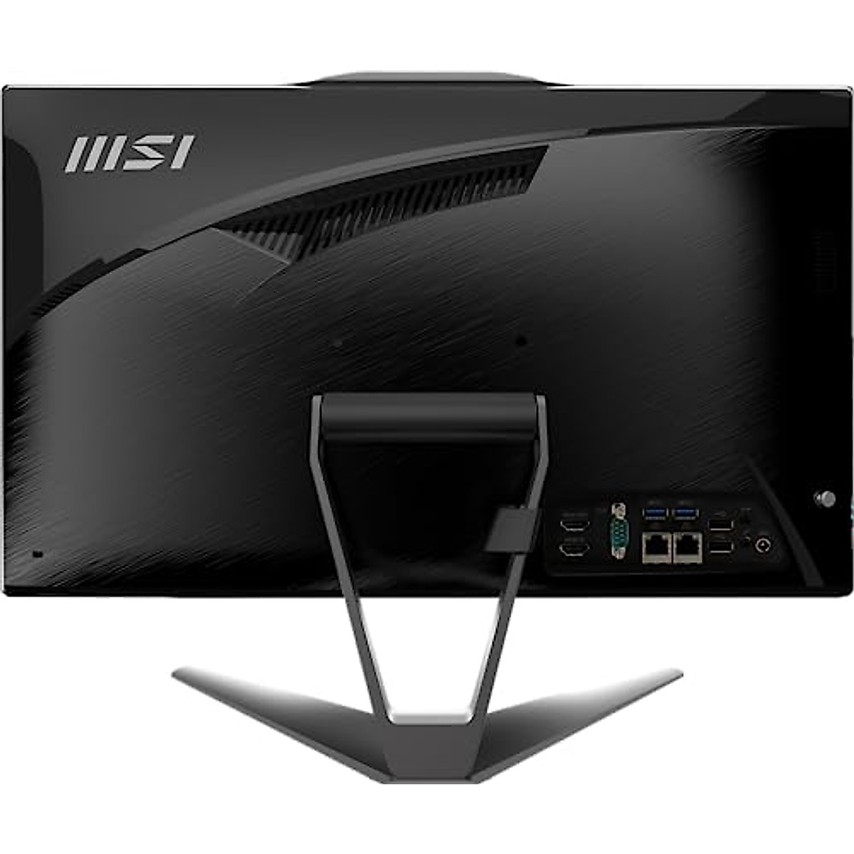 MSI PRO AP222T All-in-One Desktop: Intel Pentium Gold G7400, 4GB DDR4 2666MHz, 128GB NVMe SSD, Anti-Flicker, Less Blue Light, BT 5.0, Windows 11 Pro: 13M-068US,Black