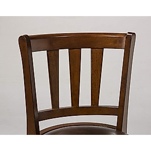 Hillsdale Presque Isle Swivel Stool, Counter Height, Cherry