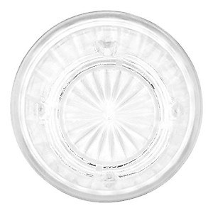 G.E.T. 8805-1-CL-EC Heavy-Duty Shatterproof Plastic Faceted Tumblers, 5 Ounce, Clear (Set of 4)