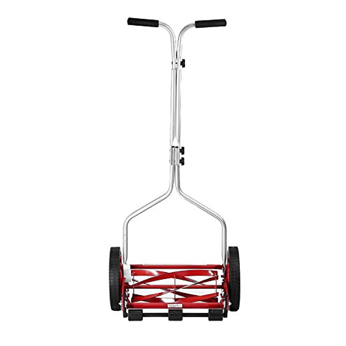 Great States 304-14 14-Inch 5-Blade Push Reel Lawn Mower, Red