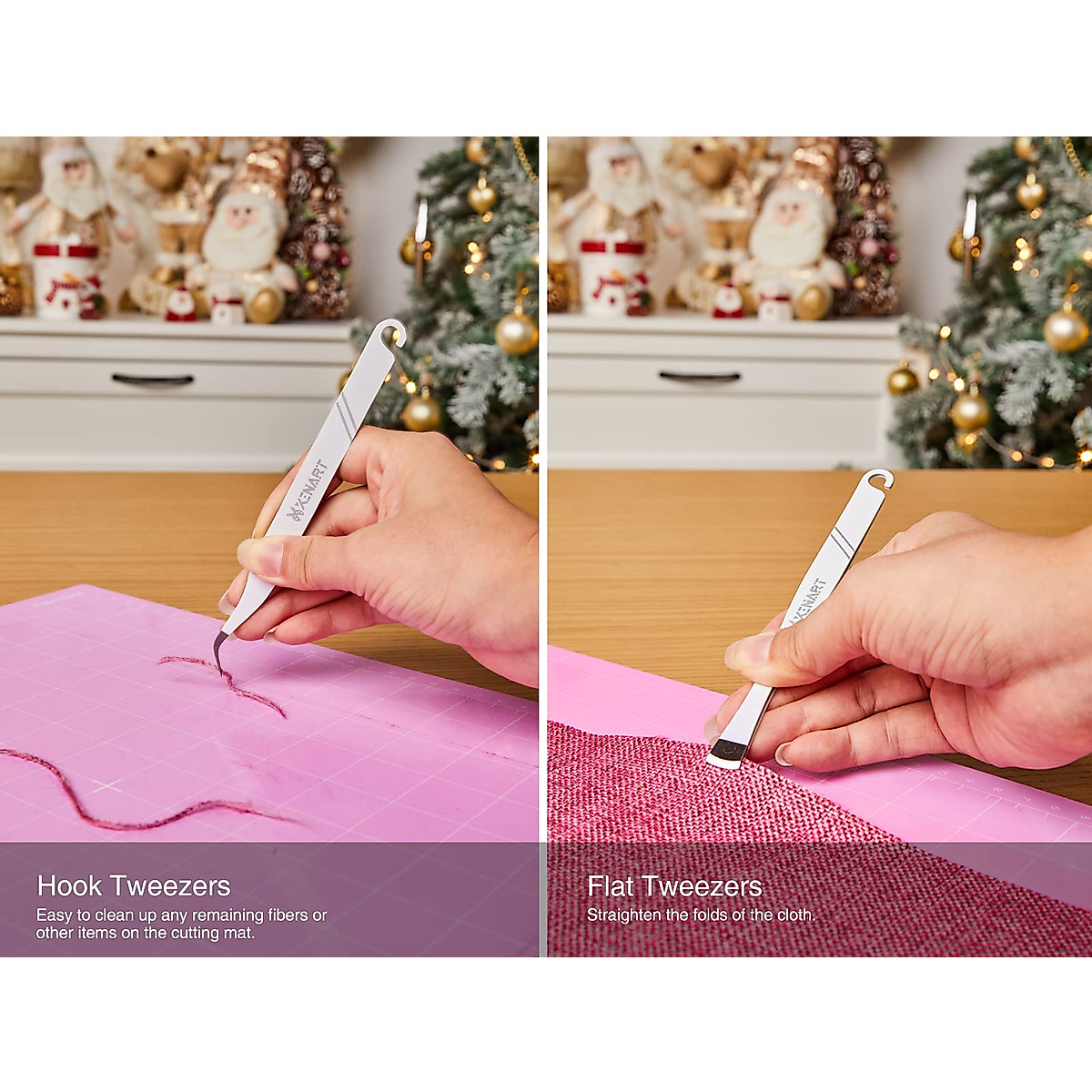 Xinart 45mm Rotary Cutter for Fabric, Brayer Rollers & Mat Remover Tools Set for Fabric Crafting, Reusable Sticky Lint Rollers Tool for Clothes/T-Shirts Heat Transfer Projects