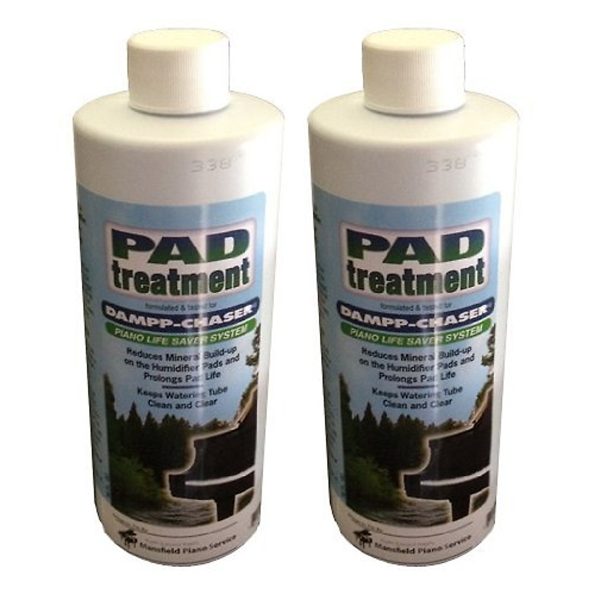 Dampp-Chaser - Piano Humidifier - Pad Treatment, 15oz - Combo 2 - 7.5 oz Bottles