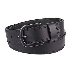 Dickies Men's Casual Leather Belt, Black, 34