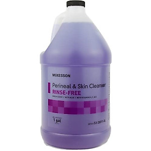 McKesson Perineal Wash Rinse-Free Cleanser, 1 Gallon Refill Bottle